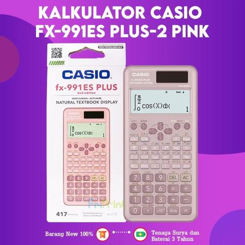 Jual Kalkulator Casio Fx-991Es Plus-2 Calculator Scientific Kalkulator ...