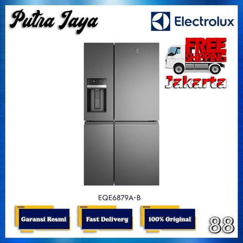 Promo Kulkas Side by Side 4 Pintu Electrolux EQE6879A-B 609 Liter EQE ...