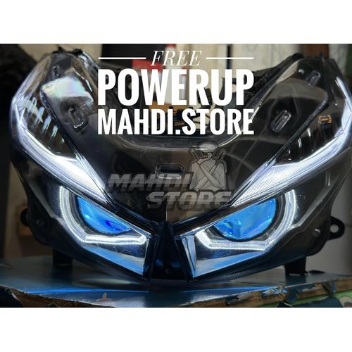 Jual Custom Headlamp Lampu Vario 125 150 OLD NEW LED PROJIE BILED WST ...