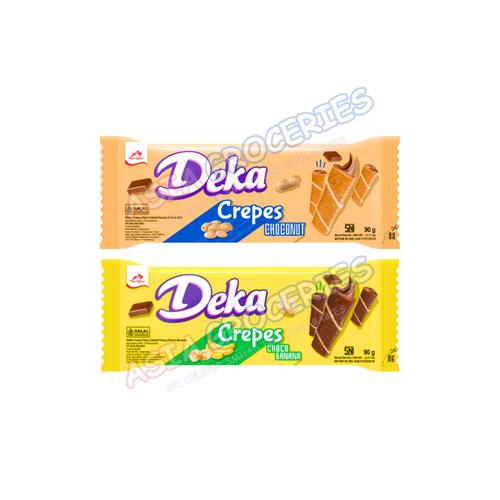 Jual DEKA CREPES BISKUIT 90 G DEKA CHOCOBANANA/CHOCO NUT BISCUIT DEKA ...