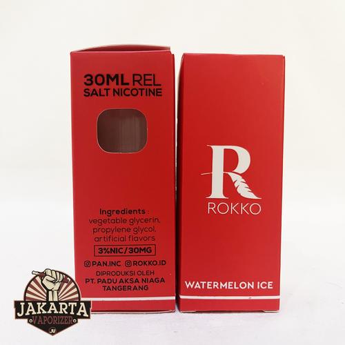 Jual [SALT] ROKKO WATERMELON ICE SALT NIC 30ML 30MG BY ROKKO X PAN ...