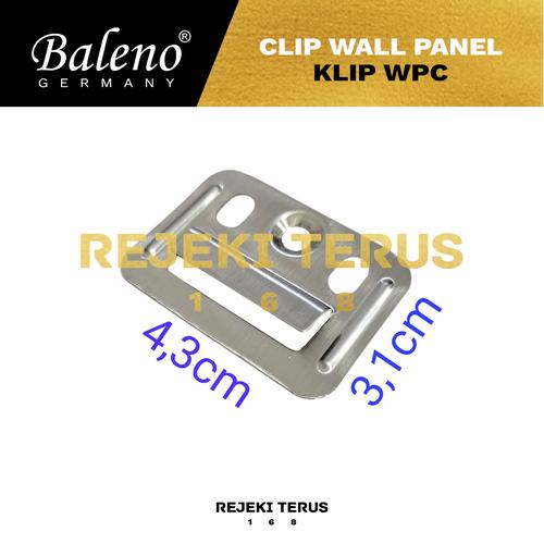 Jual Clip Wall Panel WPC / Braket Bracket WPC Panel Klip Besi Cantolan ...