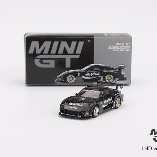 Jual MINI GT 785 MAZDA LBWK RX-7 LB-SUPER SILHOUETTE liberty walk black ...