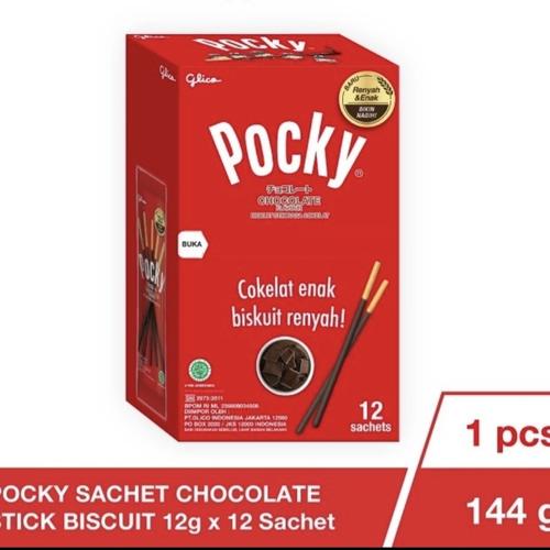 Jual (BESAR) POCKY SACHET 1 BOX ISI 12 BUNGKUS X 11 gram - Kota Medan ...