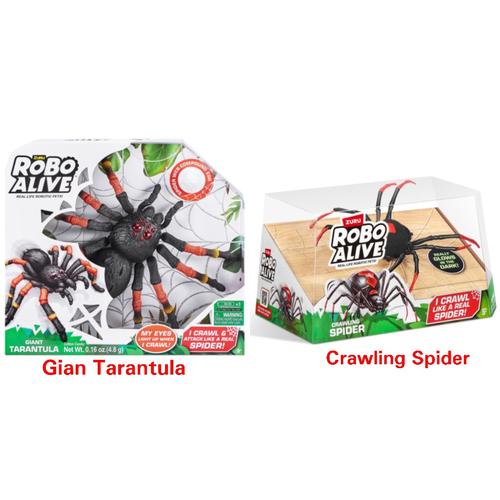 Promo Robo Alive Real Life Robotic Pets Giant Tarantula Crawling Spider ...