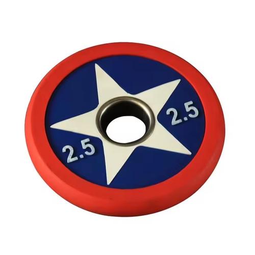 Jual PREMIUM WEIGHT PLATE Barbell Captain America Fixed Original Import ...