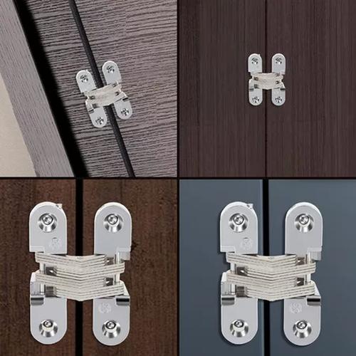Jual Engsel Pintu Tanam Engsel Paduan Seng Engsel Deer Invisible Hinge ...