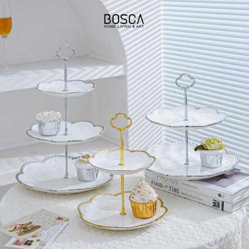 Jual Cake Tray Luxe / Tempat Kue Susun Tingkat / Piring Kue Tingkat ...