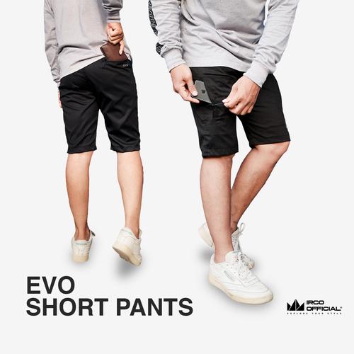 Jual IRCO Evo Celana Pendek Gunung Outdoor Unisex Pinggang Karet Hitam ...