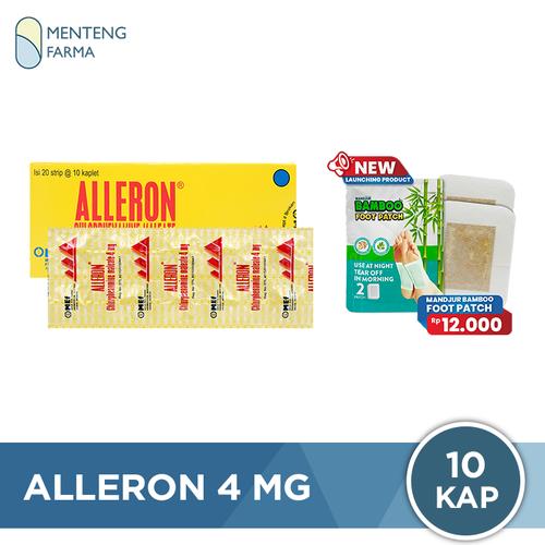 Jual Alleron 4 Mg 10 Kaplet - Obat Alergi Gatal Gatal Rhinitis dan ...
