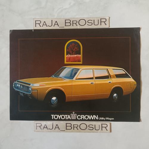 Jual Poster brosur katalog flyer jadul lawas Toyota Crown Lele MS67V ...