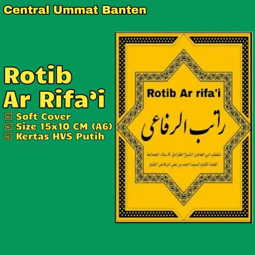 Jual Buku / Kitab Ratib Ar Rifaiyah karya Syekh Ahmad Arrifai size ...