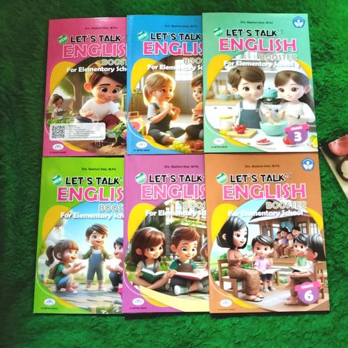 Jual ORIGINAL BUKU LET'S TALK ENGLISH BOOSTER BAHASA INGGRIS KELAS 1 2 3 4 5 6 SD/MI KURIKULUM ...