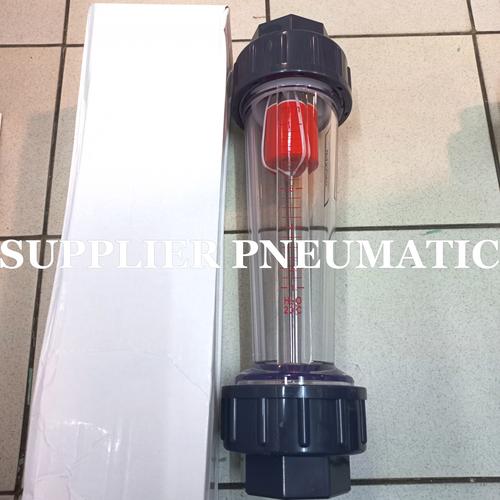 Jual Rotameter / Flowmeter Vertical PVC LZS-50 1 ~ 10 M3/H Drat 1,5 ...