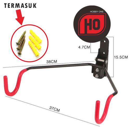 Jual WALL HANGER SD03 F MTB ROAD Black Stand - Gantungan Sepeda Bicycle ...