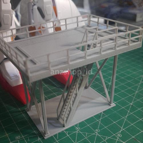 Jual Diorama Gundam 1/100 Stair Platform - Aksesoris Gundam Gunpla ...