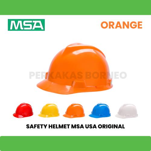 Jual Helm MSA-V Guard Original / Safety Helmet MSA USA Original helm ...