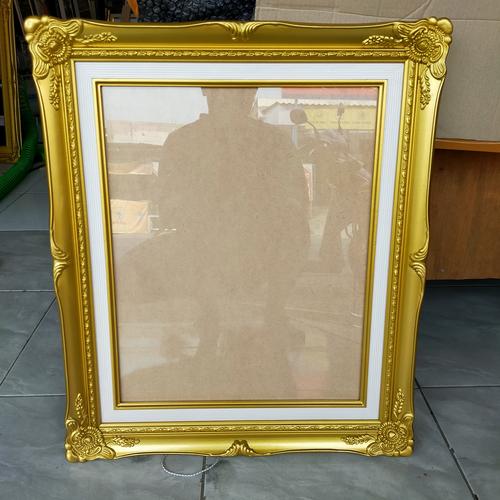 Jual Bingkai Foto Ukir 16R kembang Sudut - Gold - Kota Depok - Zee ...