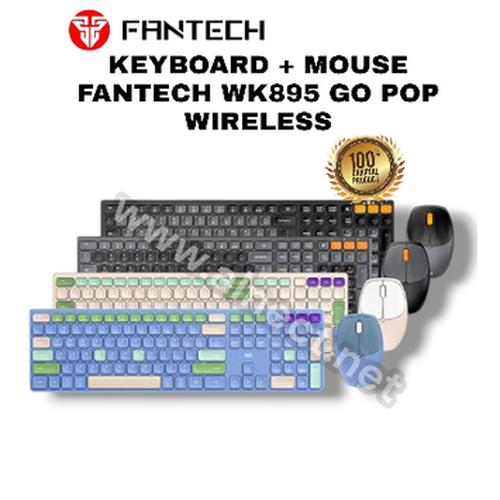 Jual Fantech Go Pop WK895 Keyboard dan Mouse Wireless - Kab. Sleman - ALNECT KOMPUTER | Tokopedia