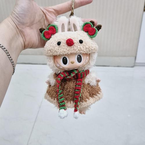Jual Labubu Deer Set For V1 and V2 / Baju Labubu Christmas Deer Set ...