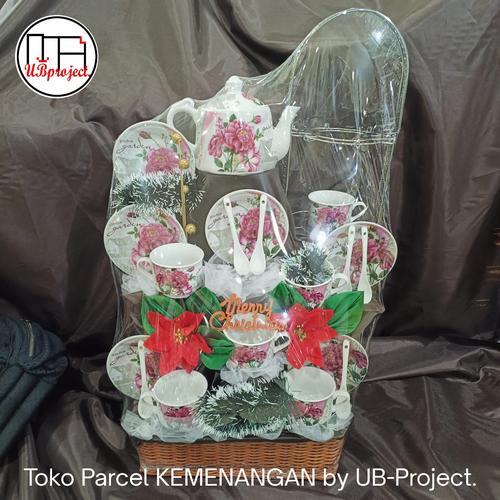 Jual [100% Grnsi] Parcel Pecah Belah Lebaran/ Parcel Piring /Parcel ...