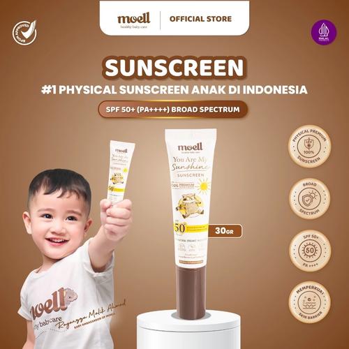 Jual MOELL YOU ARE MY SUNSHINE SUNSCREEN SPF 50+ PA++++ UVA-UVB - Kab. Deli Serdang - MOM UUNG ...