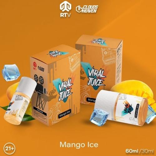 Jual Viral Juice Mango Ice 60ML by RTV x Clouds Heaven / Liquid Viral ...