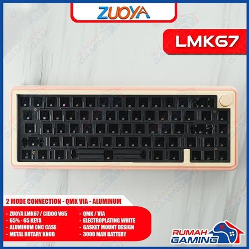 Jual MECHANICAL KEYBOARD - ZUOYA LMK67 - 67 KEYS - GASKET - SOUTH - VIA ...
