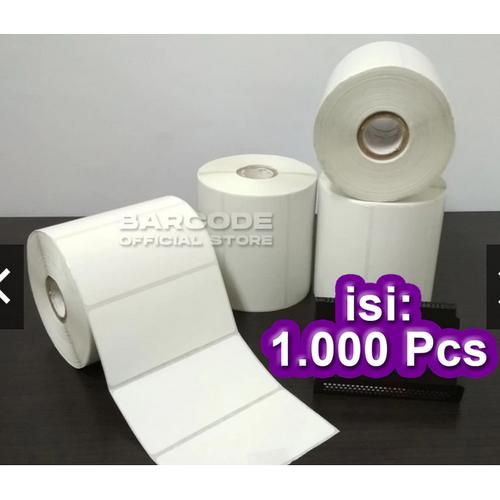 Jual LABEL SEMICOAT 4" X 2" isi 1000pcs - 4inch X 2inch isi 1000pcs ...