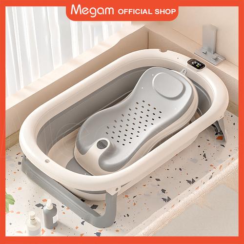 Promo MEGAM Bak Mandi Bayi Portable Lipat Tempat Mandi Anak Foldable ...