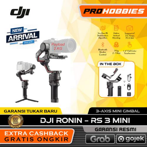 Promo DJI RONIN RS 3 Mini Gimbal Stabilizer Kamera DJI Ronin S3 Mini ...