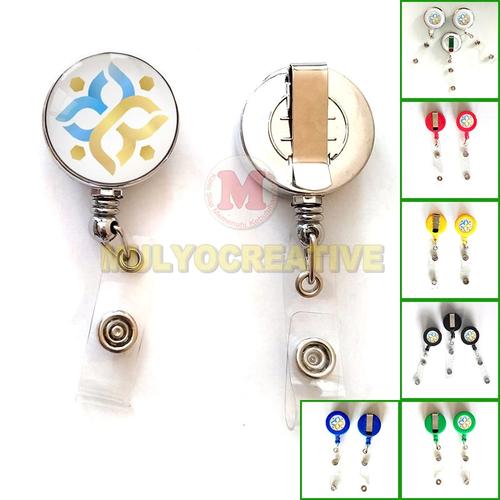 Jual ID Card Holder Logo Kemendukbangga Gantungan ID Card Yoyo BKKBN ...