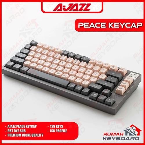 Jual KEYCAP - KEYCAPS - JSA - AJAZZ PEACE - PBT - DOUBLE SHOT - DYE SUB ...