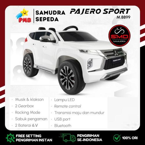 Jual Mobil Aki Mainan Anak Cas Remote PMB 8899 Pajero 12V Murah BDG ...