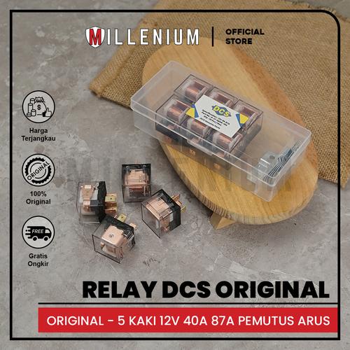 Jual Relay MX Transparan Kaki 5 Pin 87a Pemutus Arus 12v 40a Mobil ...