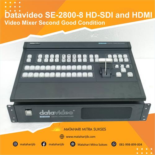 Jual Datavideo SE-2800 8 channel Mixer Second Good Condition - Kota ...