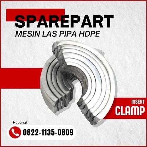 Jual Clamp mesin las pipa hdpe ukuran 160mm - insert clamp butt fusion ...