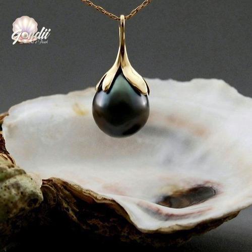 Jual Kalung Mutiara Asli Hitam Tahiti - Mutiara Airdrop - Kota Mataram ...