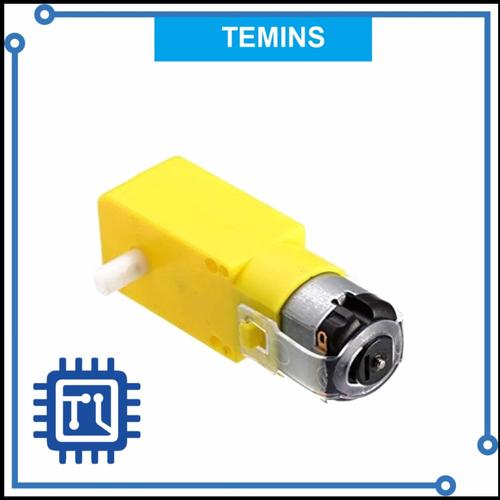 Jual Motor DC Gearbox Gear Box Kuning robotik smart car - 2 sisi - Kota ...