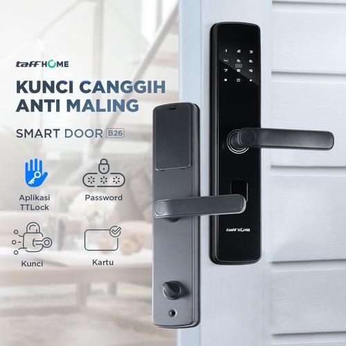 Jual SMART LOCK BLUETOOTH - KUNCI PINTU DIGITAL - KUNCI PINTU SIDIK JARI - DIGITAL LOCK TAFFHOME ...