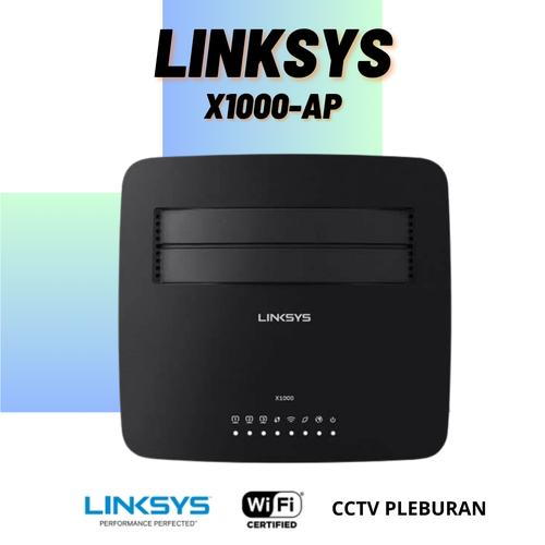 Jual Linksys X1000 X 1000 N300 Wi-Fi Router with ADSL2 Plus Modem ...