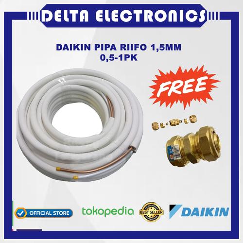 Promo PIPA AC Daikin RIIFO AC 0,5-1PK - 1/4 x 3/8 Pipa 30 Meter Cicil 0 ...