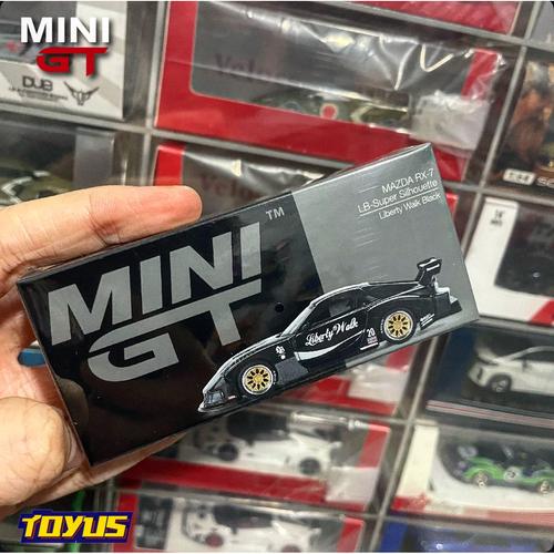 Jual MGT Mini GT 785 - Mazda RX7 LB Super Silhouette Liberty Walk Black ...