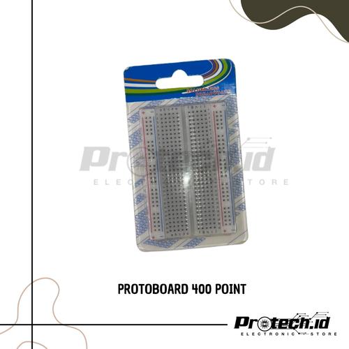 Jual Mini Breadboard 400 Point Project Board Kecil Protoboard - Kab ...