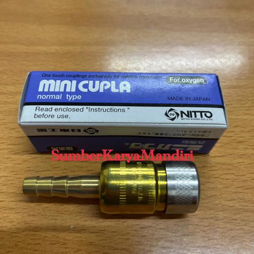 Jual Nitto 22 SH (1/4") 22SH For Oxygen Nitto Kohki Mini Cupla Hose - Jakarta Barat - Sumber ...