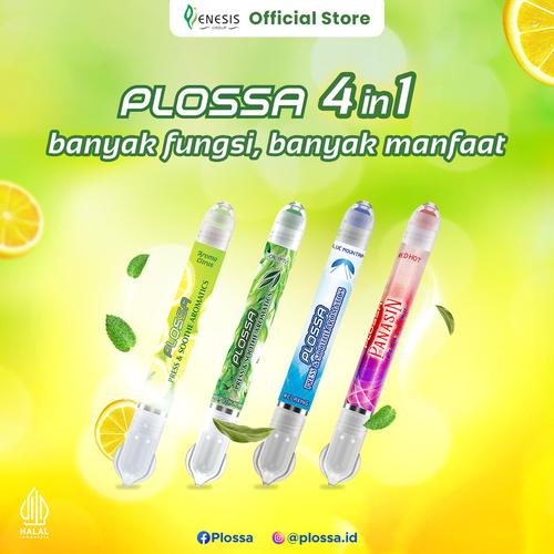 Jual Plossa Minyak Angin Aromatherapy 4 in 1 - 10 mL (Redhot / Blue ...