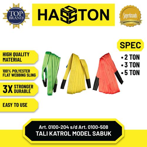 Jual Hasston Tali Katrol Model Sabuk 3” x 6 m x 3 Ton (0100-306 ...