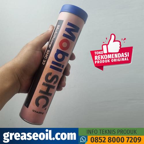 Jual Grease MOBILTEMP SHC 32 Synthetic PAO High Temperature Cartridge ...