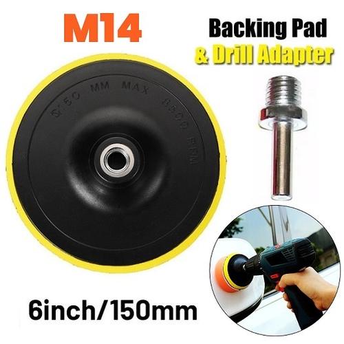 Jual Backing Plate Pad 6 inch 150mm Baut M14 Tatakan Amplas Perekat ...