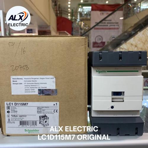 Jual KONTAKTOR SCHNEIDER LC1D115M7 220V ORIGINAL - Jakarta Pusat - ALX ...